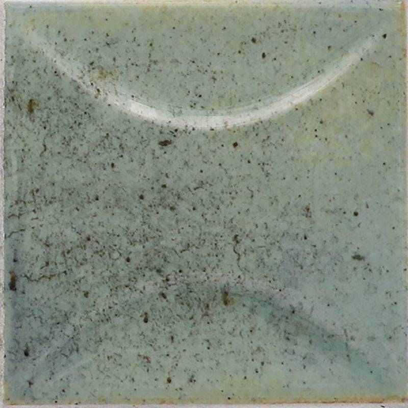 Moda Deco Celadon Gloss 4x4 Ceramic Glass Tile | tilestate