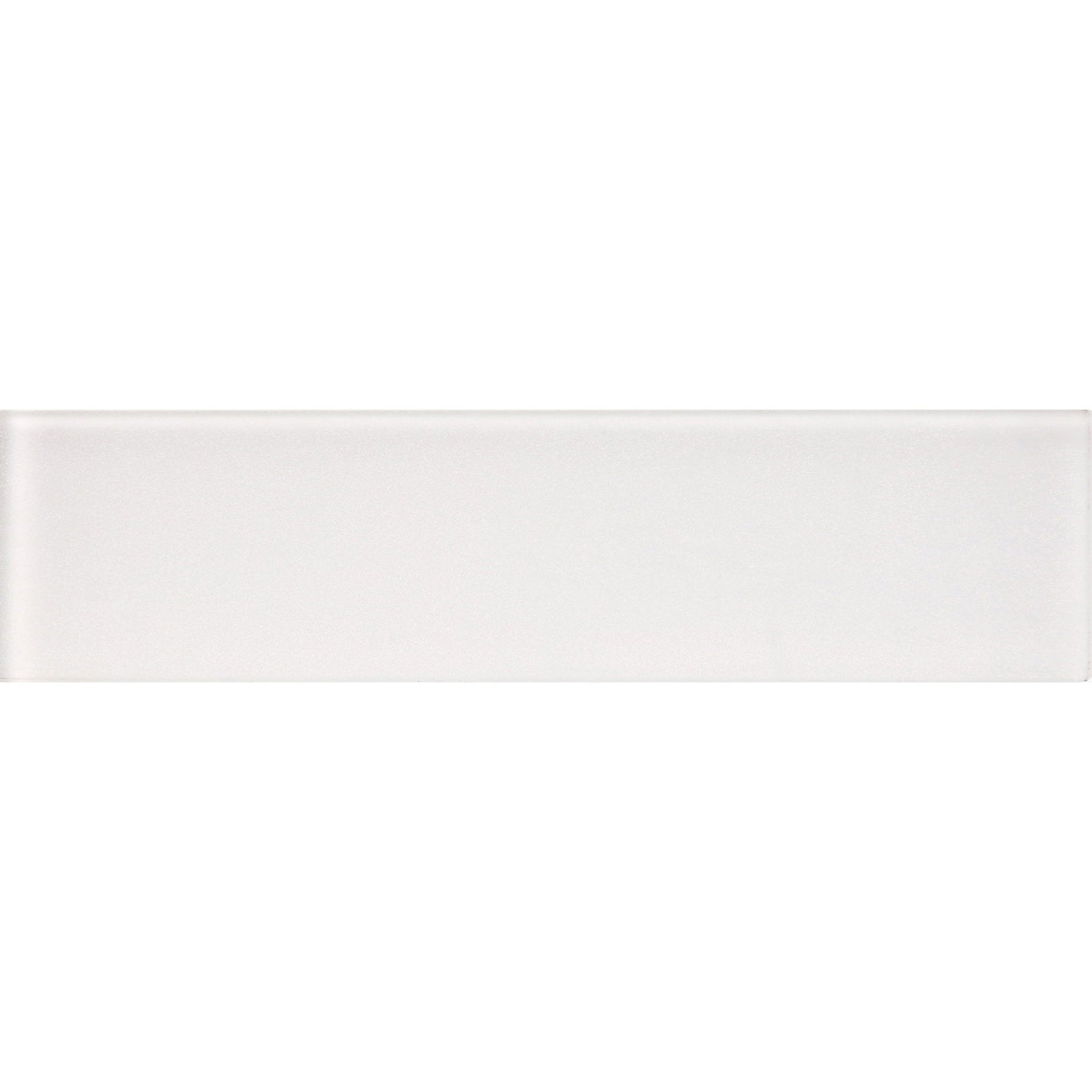 COLOR PALETTE MIRAGE WHITE MATTE glass Mosaic Tile | TileState