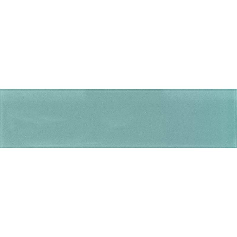 COLOR PALETTE AQUA 4x16 GLOSS Glass Tile | tilestate