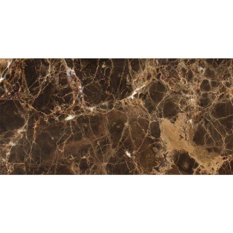 Emperador Dark Spanish Marble 12x24 Polished Tile | TileState