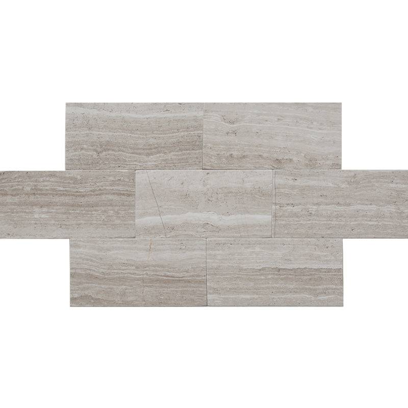 Haisa Light Marble 3x6 Honed Tile | tilestate