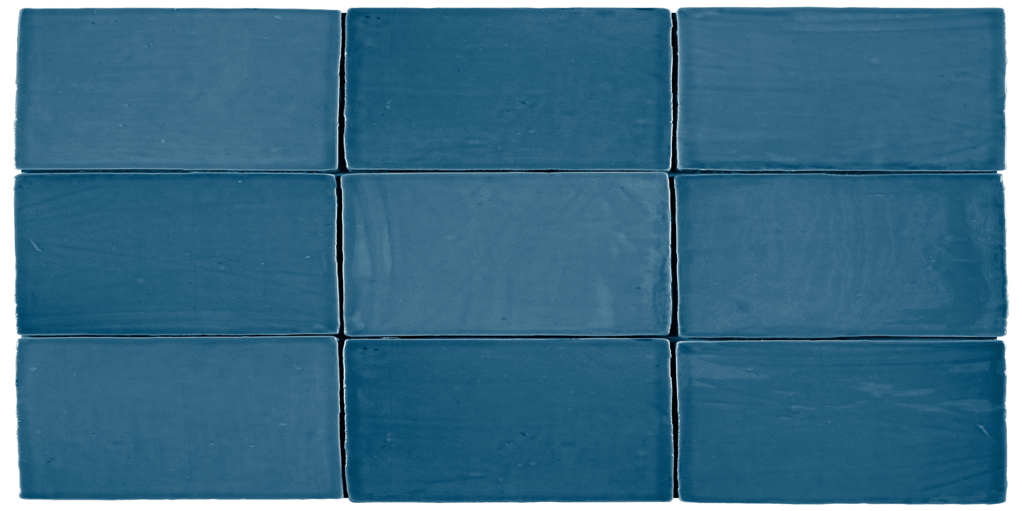 St Tropez Azul 2.5x5 Ceramic Wall Tile | tilestate