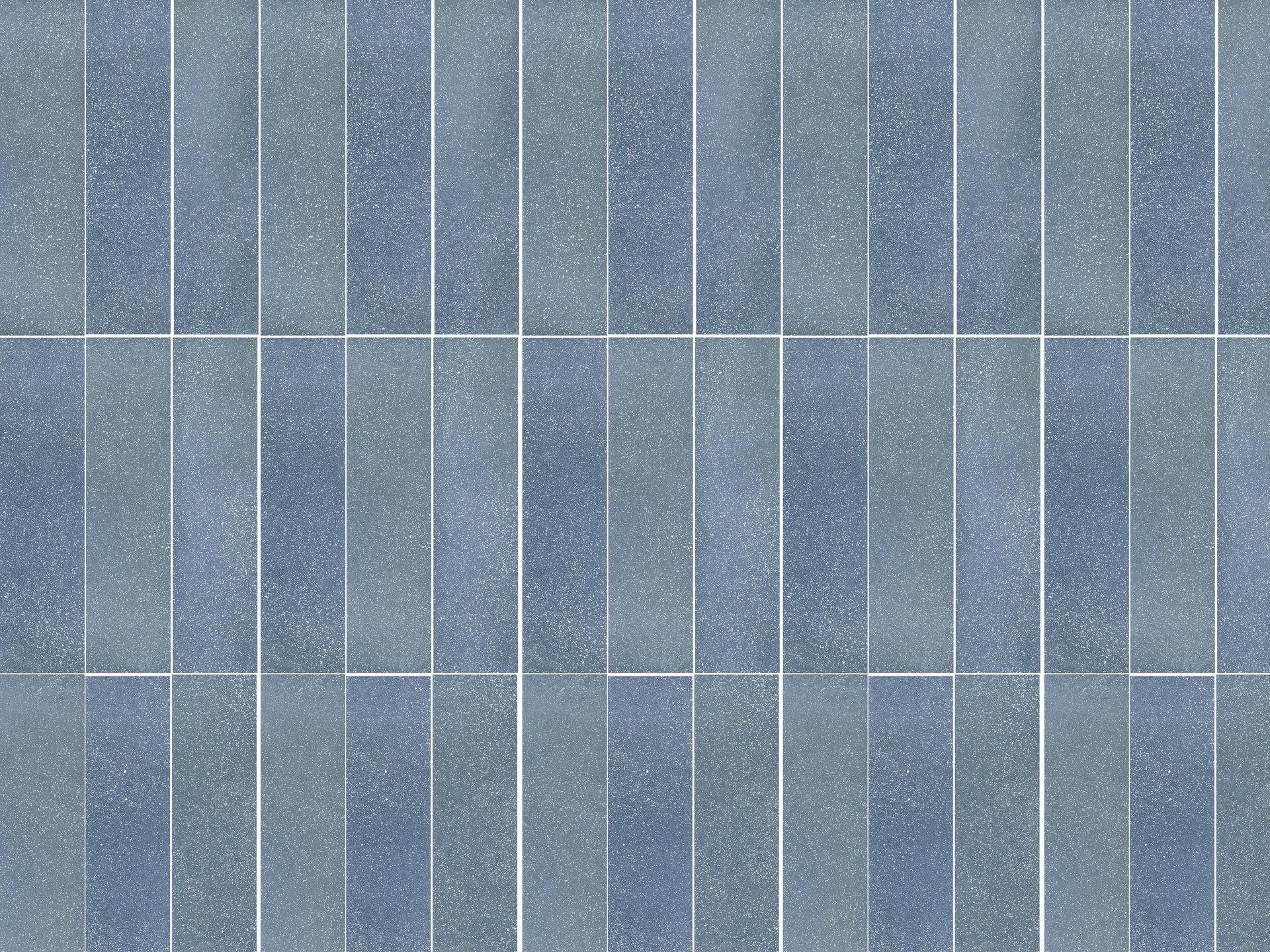 Tetris Blu 2x8 Subway Mosaic Tile | tilestate